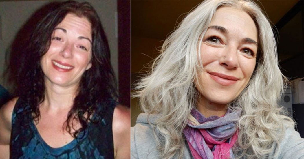 Young and Grey and Gorgeous: Gray Hair at 32! | Katie Goes Platinum