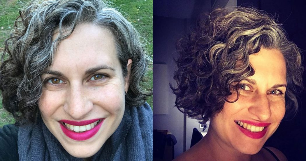 Bek's Gorgeous Transition to Natural Silver Hair