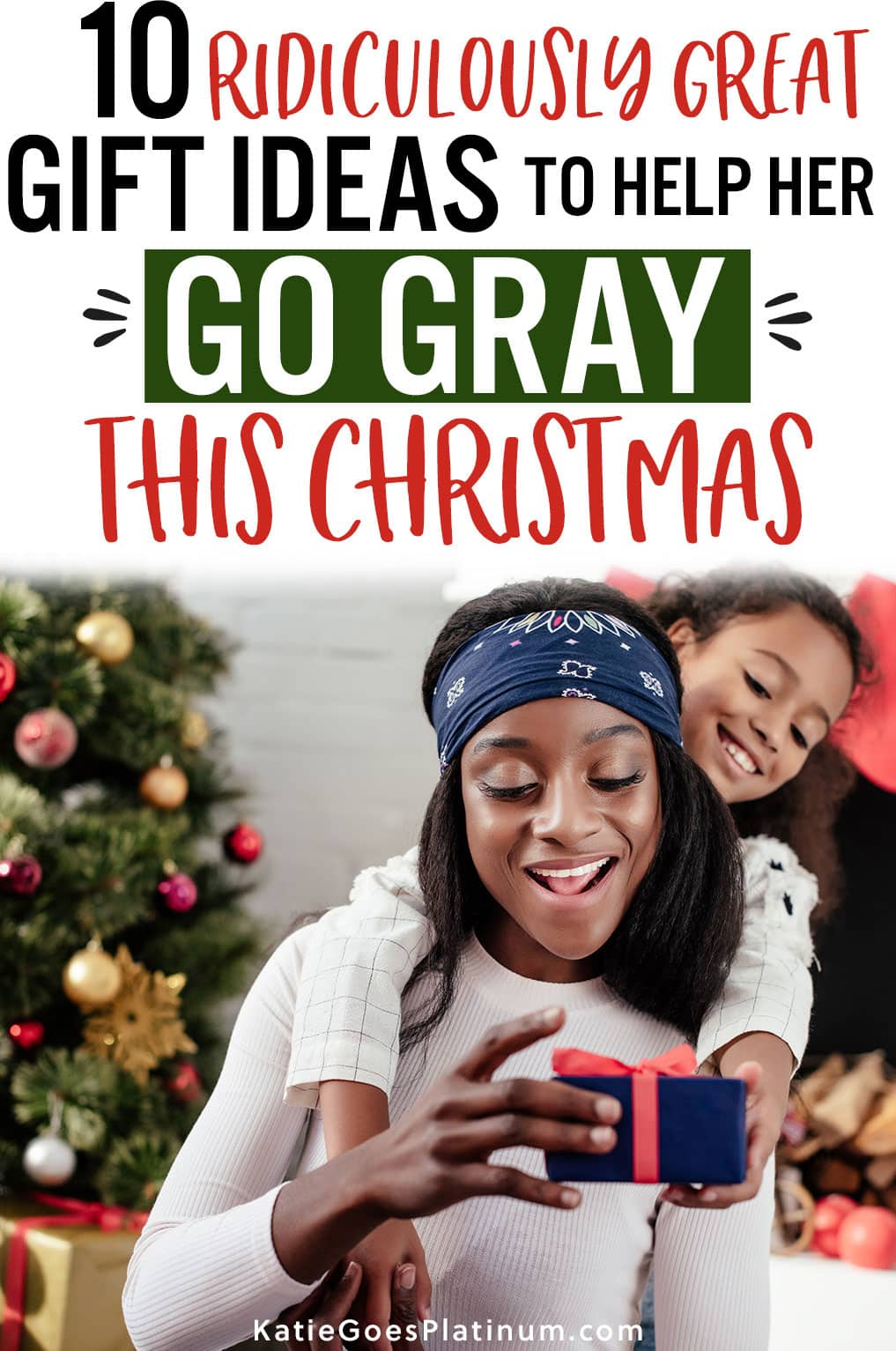 10 Helpful Gifts for Women Who Want to Go Gray | Katie Goes Platinum