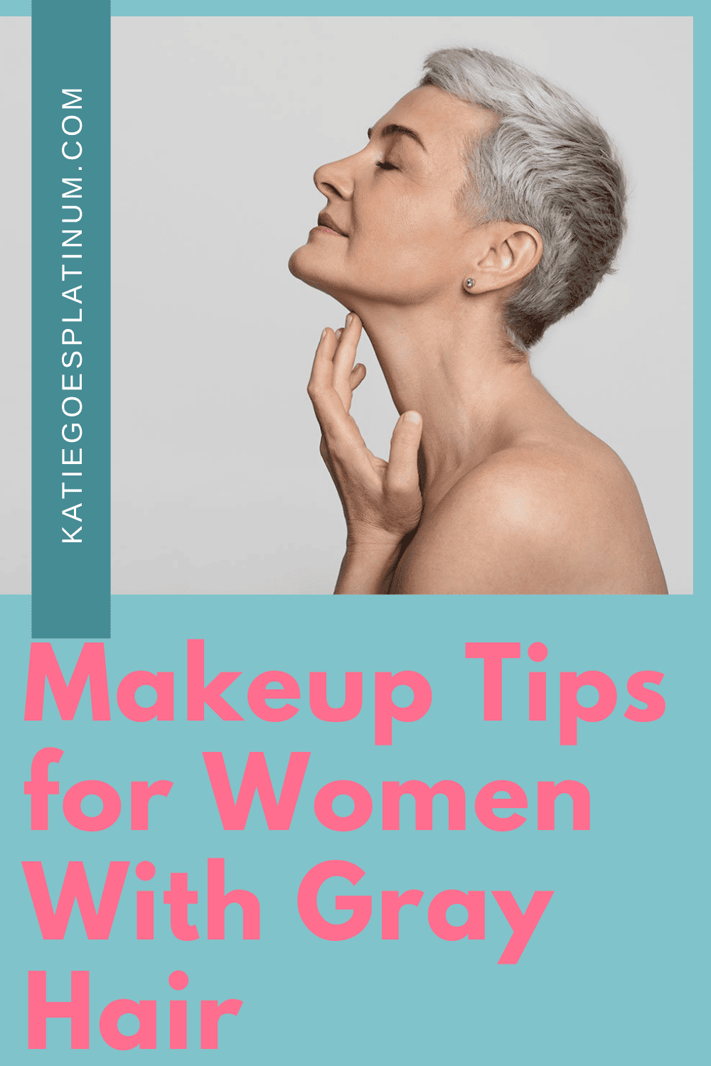 The Best Makeup Colors and Application Tips for Gray Hair