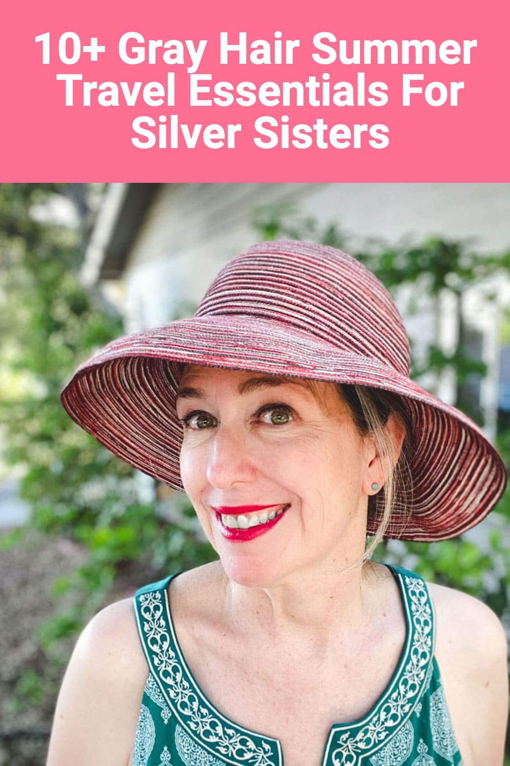 10 Gray Hair Summer Travel Essentials To Keep Your Hair Healthy & Bright